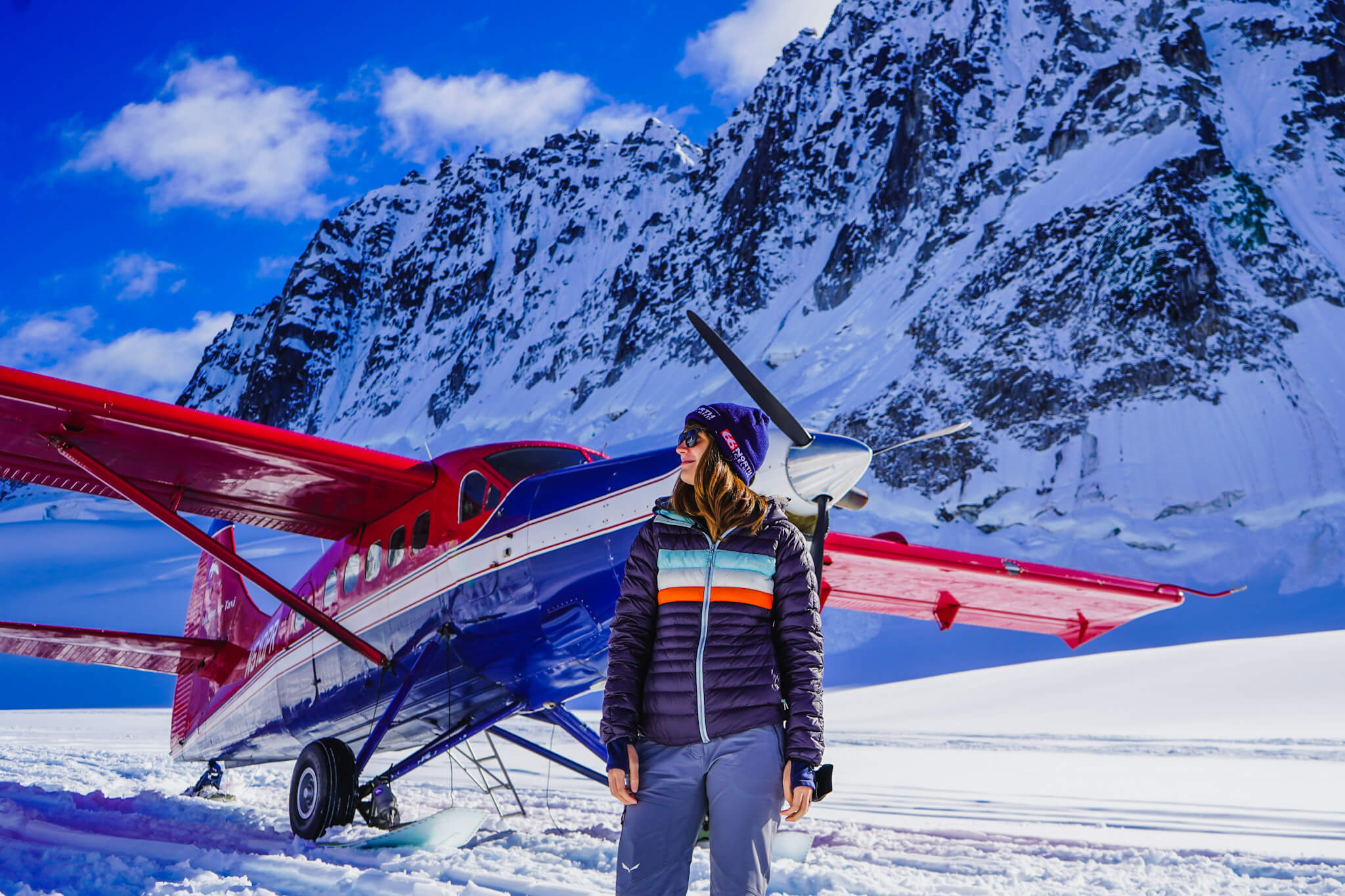 Loty widokowe awionetką w stronę góry Denali | Niceland